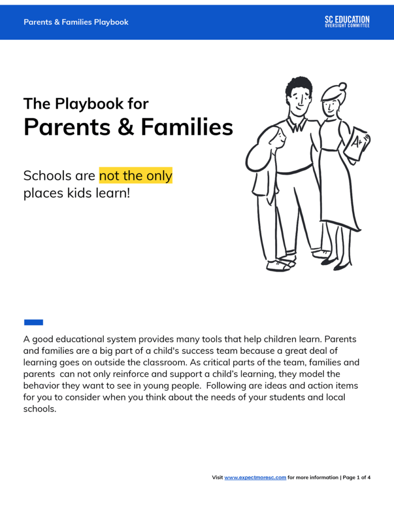 Parents and Families | Expect More South Carolina